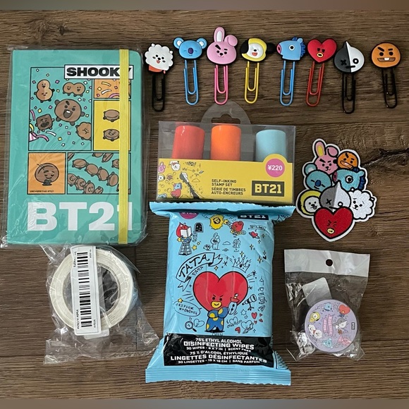 bt21 | Office | Bt2nwt Office Fun Bundle | Poshmark